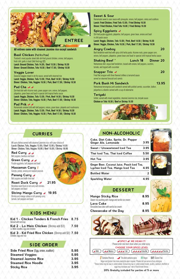 Menu – Rai Lay Thai Cuisine